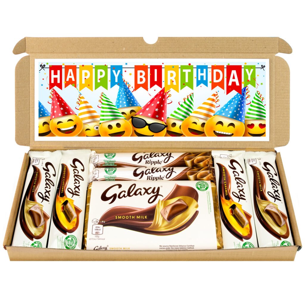 Galaxy Chocolate Hamper Treatbox - All Occasions Letterbox Gift