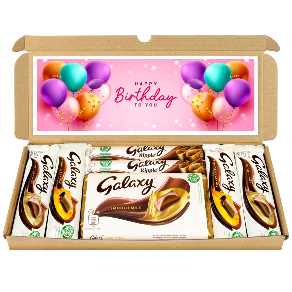 Galaxy Chocolate Hamper Treatbox - All Occasions Letterbox Gift