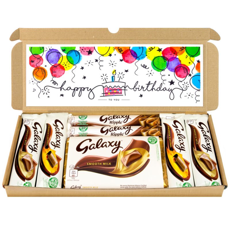 Galaxy Chocolate Hamper Treatbox - All Occasions Letterbox Gift